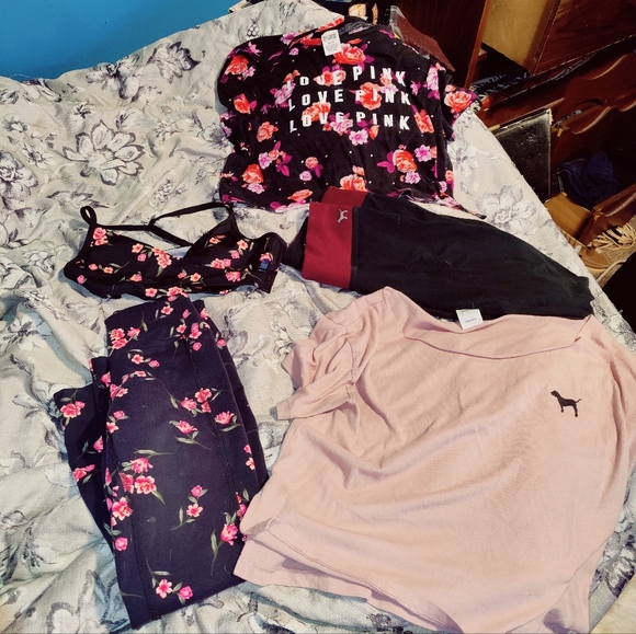 PINK Victoria's Secret | Pants & Jumpsuits | Nwot Pink Vs Clothes ...